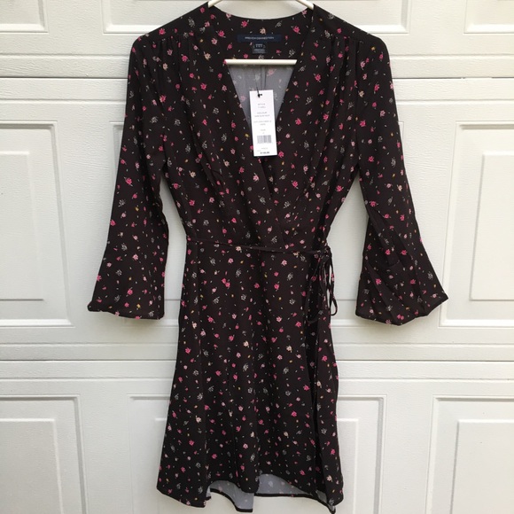 French Connection | Dresses | Nwt French Connection Floral Mini Dress ...